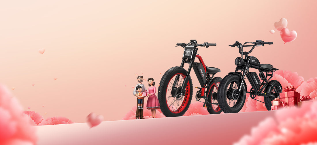 Meelod® Europe Motorcycle-Style Pedal Bike – MEELODEU