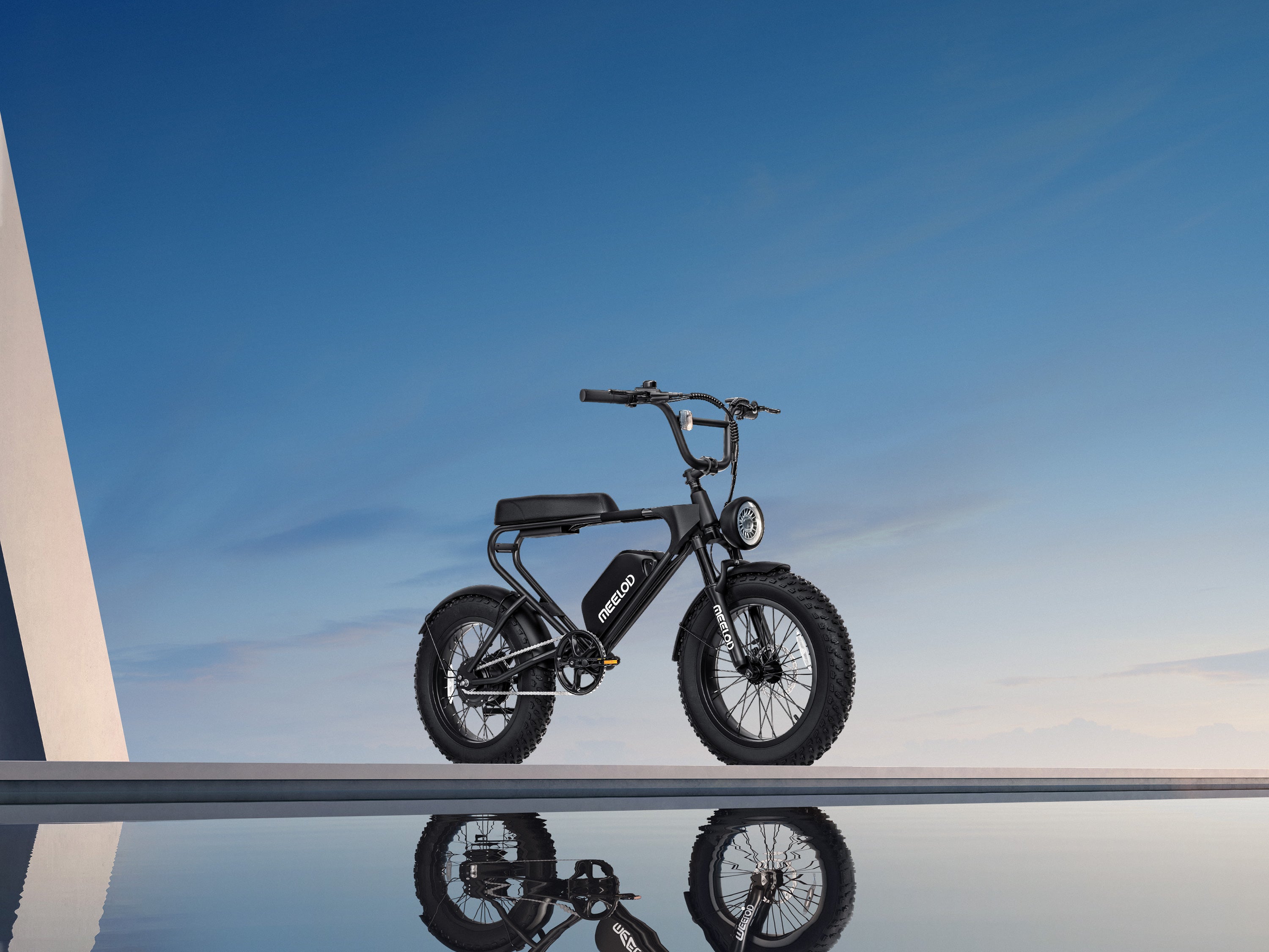 Meelod® Europe Motorcycle-Style Pedal Bike – MEELODEU