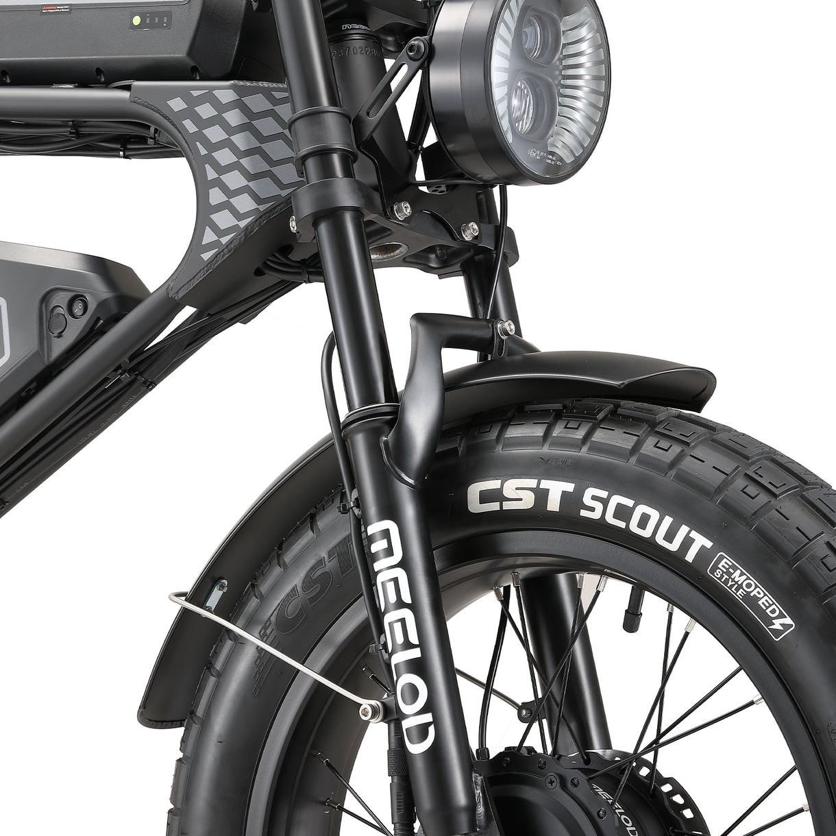 MEELOD DK300 MAX: Dual 1200W Motor Fat Tire E-Bike | 200KM Range – MEELODEU